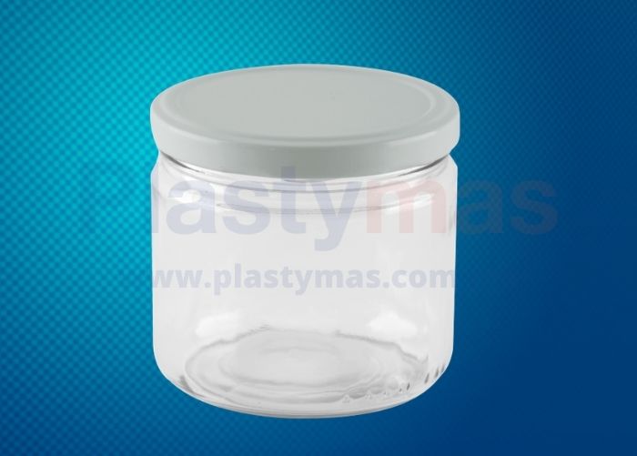 Frasco 12 onzas vidrio – Plastymas Puebla